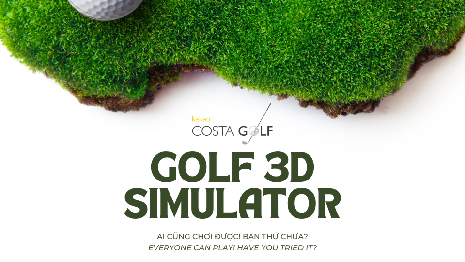 Golf 3D Simulator at Costa Golf – Play Realistic Indoor Golf in Nha ...