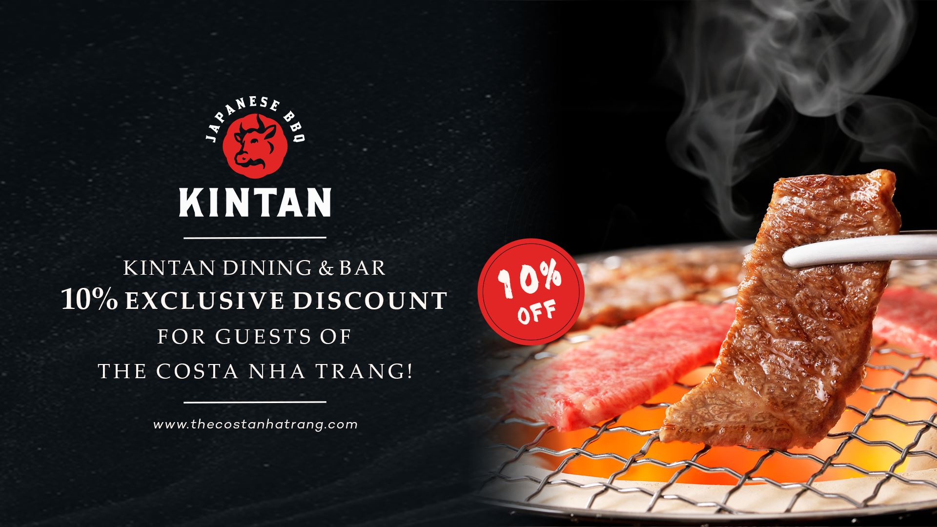 Kintan Dining and Bar 10% Exclusive Discount for Guests of The Costa ...